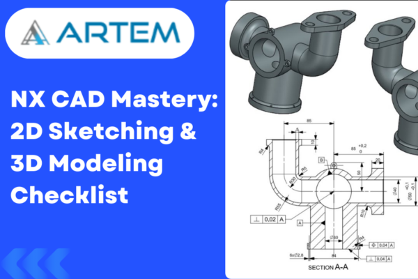 NX CAD Mastery: 2D Sketching & 3D Modeling Checklist – Artem Consulting